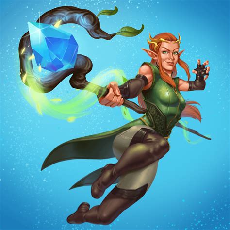 Keyleth Fanart By Me Rthelegendofvoxmachina