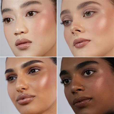 Mini Rose Cheek Duo Ozdobny Kremowy Róż Do Policzków I Rozświetlacz