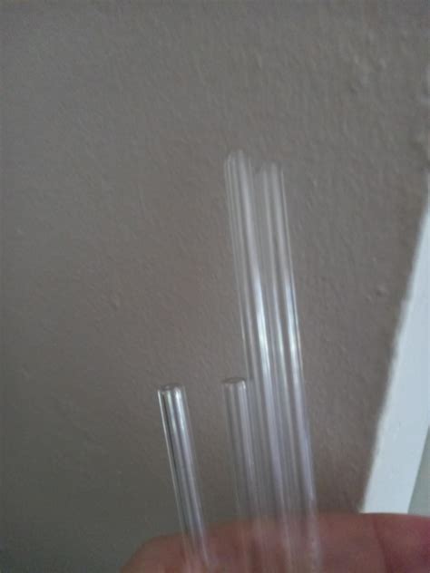 Kiemeu 16 Pack Clear Glass Straws Shatter Resistant 8 Short Glass