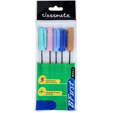 Buy Classmate B First Blue Ball Pen Pack Of 5 Online At The Best Price Sastasundar