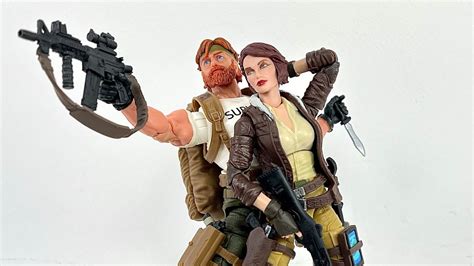 Awesome Figures Gijoe Classified Series Outback And Cover Girl