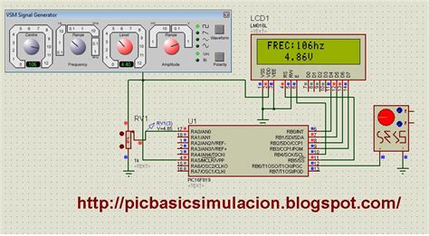 MICROCONTROLADORES PIC EN PICBASICPRO FRECUENCIMETRO VOLTIMETROI CON PIC MICROCHIP