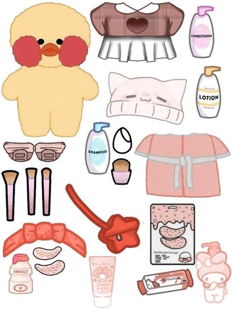 Ropa Para Imprimir Del Pato Lalafan Paper Dolls Diy Paper Doll