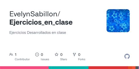 Github Evelynsabillon Ejercicios En Clase Ejercicios Desarrollados