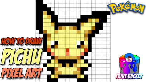 Pichu Pokemon Pixel Art Bit 1200x1200 Png Download Pngkit 55 Off