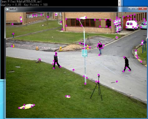 OpenCV 備忘録 OpenCVで特徴点を検出してみた