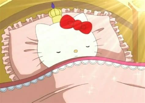 Sleeping Hello Kitty