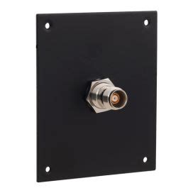 JACK PANEL INSERT BULKHEAD REAR MOUNT TRT THREADED NON ISOLATED