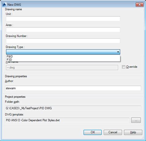 Solved File Name Format Per Drawing Type Pandid P3d Ortho Iso
