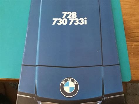 Bmw 728 730 733i Verkaufsprospekt 38 Seiten 21977 Gebraucht In