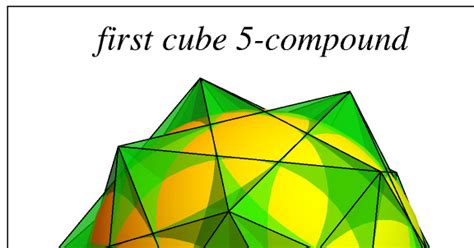 Cube 5 Compound From Wolfram Mathworld