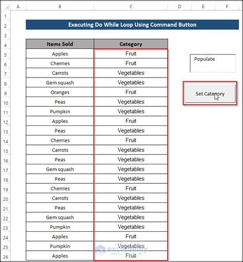 How To Use The Do While Loop In Excel VBA 3 Examples