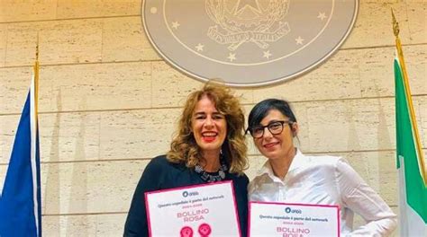 Bollini Rosa Premiati Al Ministero Della Salute Gli Ospedali Di Barga Lucca E Versilia