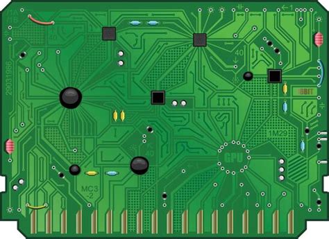 Computer Motherboard Vector Art Icons And Graphics For Free Download