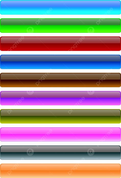 Glass Buttons Shiny Reflection Internet Vector Shiny Reflection