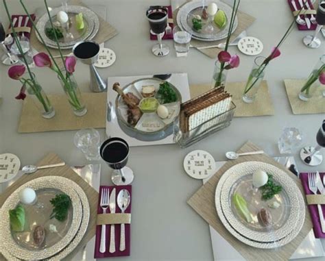 Passover Table Setting Ideas
