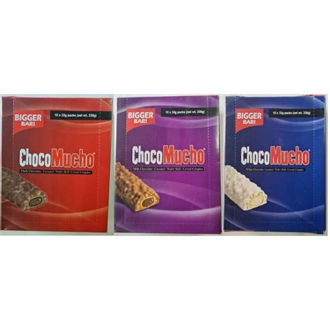 Choco Mucho Chocolate Bars Packs X G Shopee Philippines
