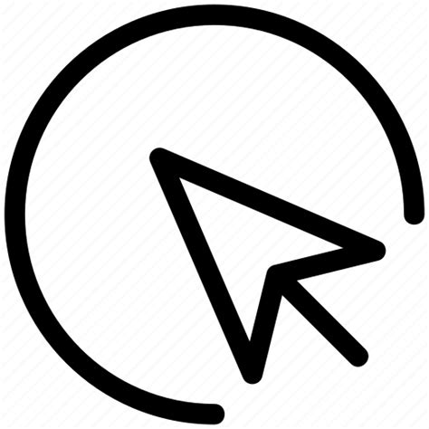 cursor mouse click web finger sign icon download on iconfinder