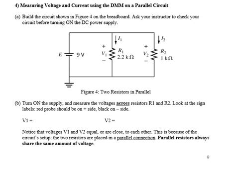 How Do You Measure Voltage In A Parallel Circuit Wiring Diagram