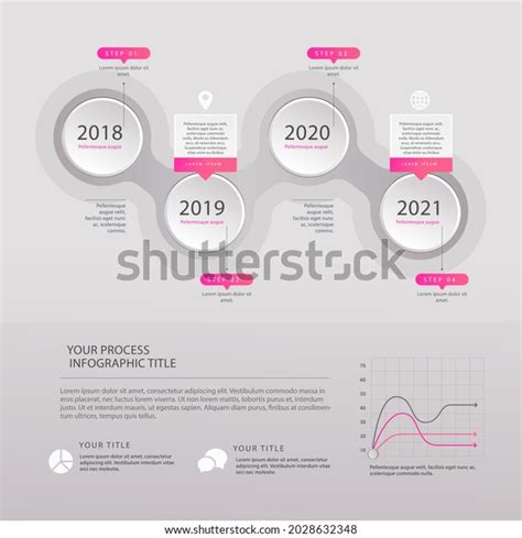 Process Infographic Design Template Timeline Step Stock Vector Royalty Free 2028632348