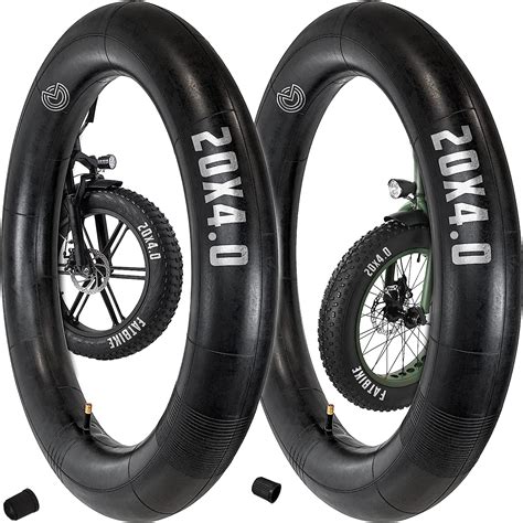 MOOVMOOV 2X Fahrradschlauch 20x4 0 Fat Bike Schlauch 20x4 Mit Geradem