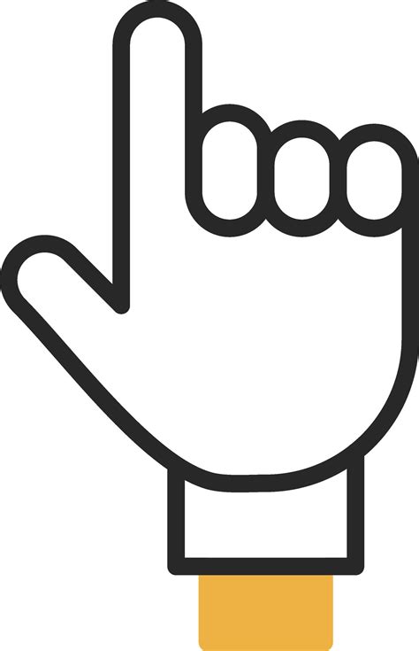One Finger Vector Icon Design 26078722 Vector Art At Vecteezy