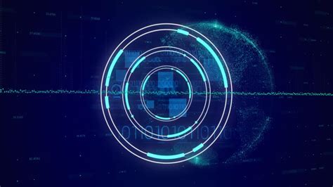 Animation Of Scope Scanning And Data Processing Over Binary Coding On