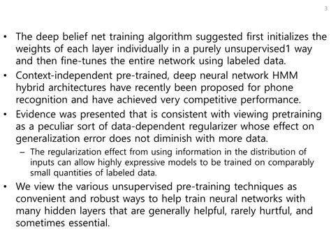 Ppt Context Dependent Pre Trained Deep Neural Networks For Large