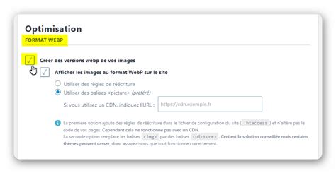 Comment Optimiser Et Convertir Ses Images En WebP Avec Imagify Dans