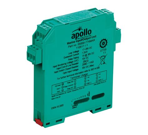Apollo 55000 774mar Xp95 Marine Din Rail Inputoutput Module