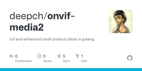 Github Deepchonvif Media2 Full And Enhanced Onvif Protocol Stack In