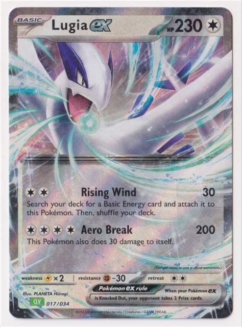 Lugia Ex Venusaur And Lugia Ex Deck Pokemon Trading Card Game Classic