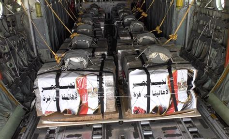 Kuna Egypts Army Intensifies Air Dropping Of Aid N Gaza