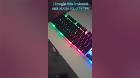 reviewing the hoco GM11 keyboard and mouse - YouTube