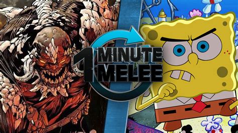 Doomsday Vs Spongebob Squarepants One Minute Melee Fanon Wiki Fandom