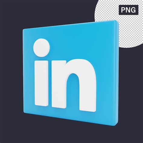 Premium Psd Linkedin Logo Design