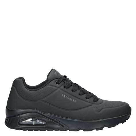 Skechers Street Stand On Air Lage Sneakers Voor Heren Zwart Nelsonnl