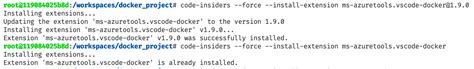 Force Install Extension Doesnt Update To Latest Version · Issue