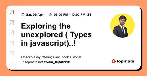 Satyam Tripathi On Linkedin Exploring The Unexplored Types In