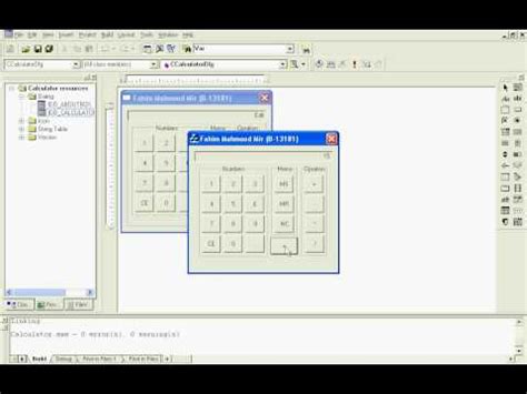 Visual C Simple Calculator YouTube
