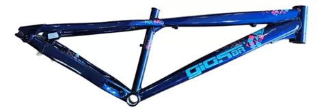 Quadro Gios Frx Evo Aro Wheeling Urbano Grau Dirt Azul Parcelamento Sem Juros