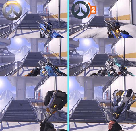 Как изменится обзор оружия при виде от первого лица в Overwatch 2