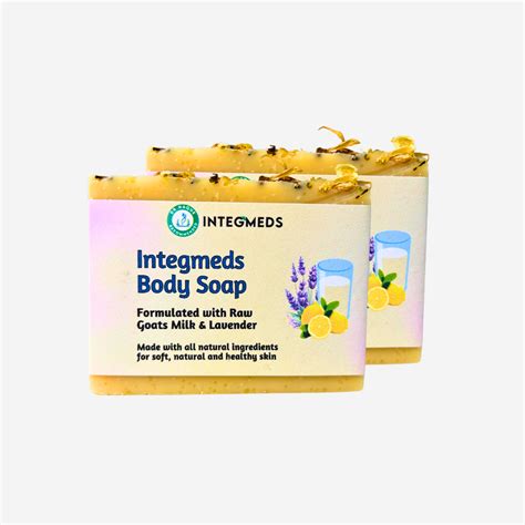 Organic Bar Soaps With Lavender And Goats Milk 2 Count Integrative