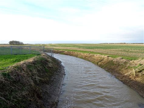 The Burstwick Drain JThomas Geograph Britain And Ireland