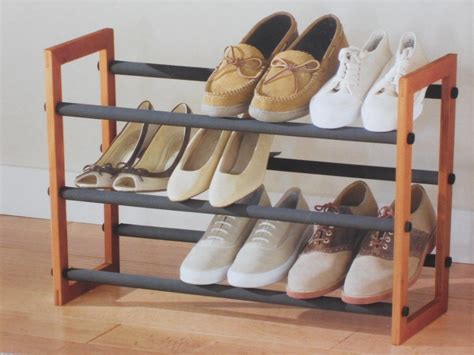 16 Pair Wood Frame Expandable Shoe Rack By Better Homes And Gardens Shoe Rack Shoe Storage