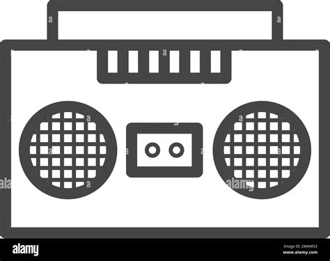 Boombox Stock Vector Images Alamy