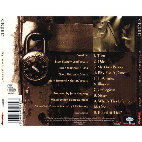 My Own Prison Creed Mp3 Buy Full Tracklist
