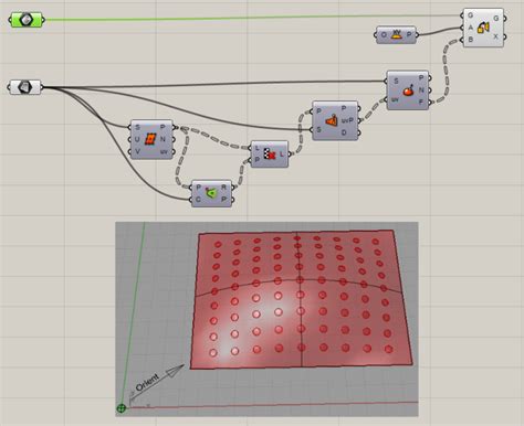 array many objects onto a polysurface is this possible in grasshopper