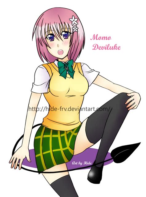Momo Deviluke By Hide Frv On Deviantart