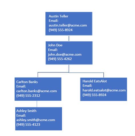 Salesforce Organization Chart A Visual Reference Of Charts Chart Master